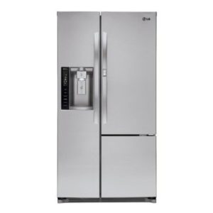 LG LSXS26366S 35-Inch Side by Side 26 Cubic Feet Freestanding ...