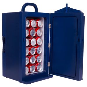 Marvel Ironman Mini Fridge, Red/Gold, 4 L