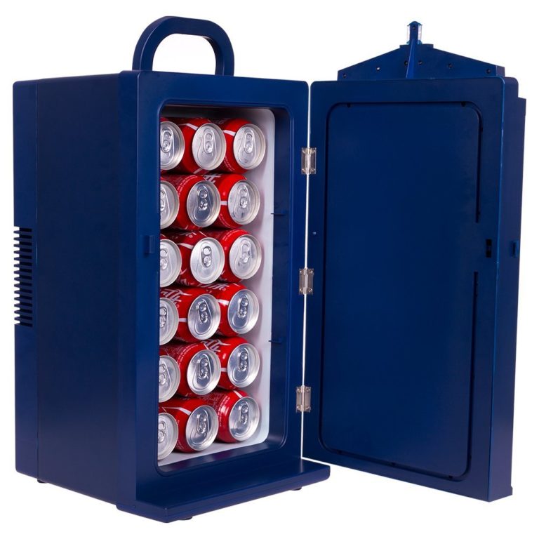 Marvel Ironman Mini Fridge, Red/Gold, 4 L